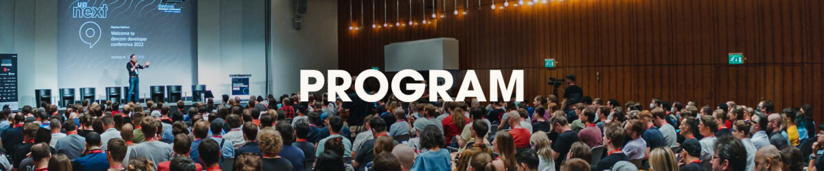 Program - ddc2023 - devcom developer conference